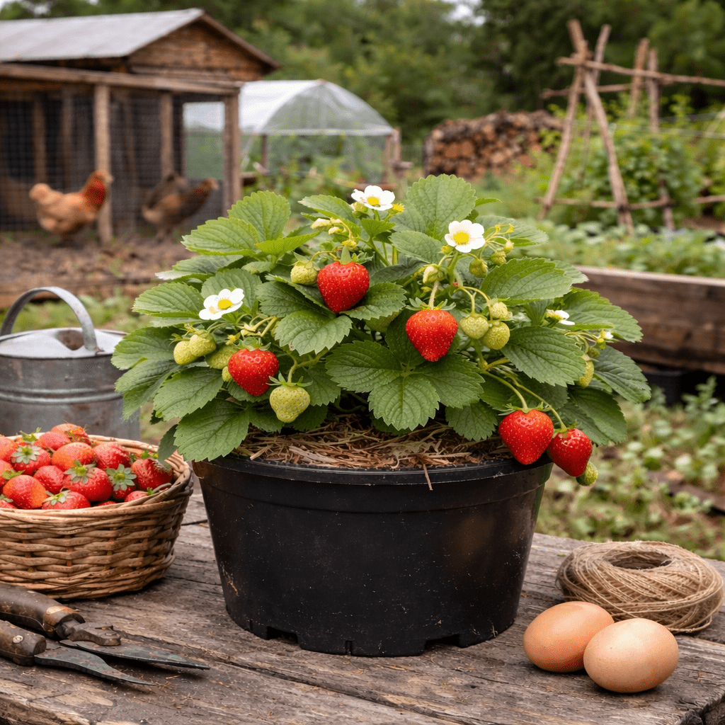 Strawberry 'Loran' Fruit Tree – Buy Now! – Ladybird Nursery